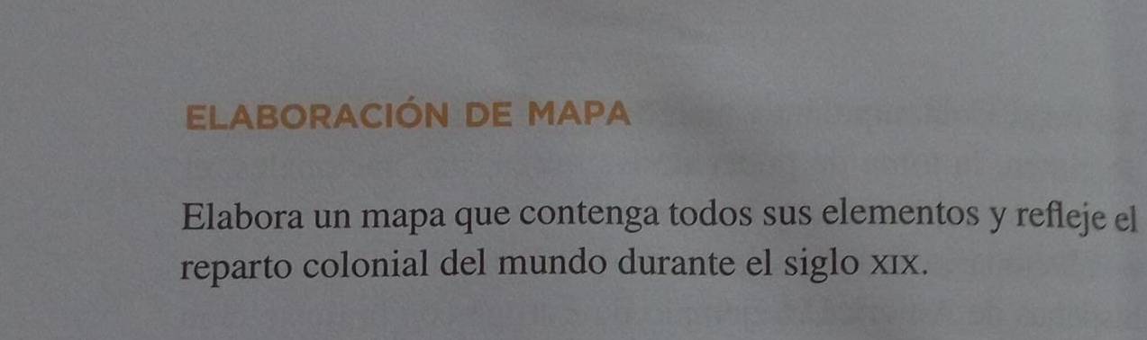 elaboración de mapa elabora un mapa que contenga todos sus elementos y ...